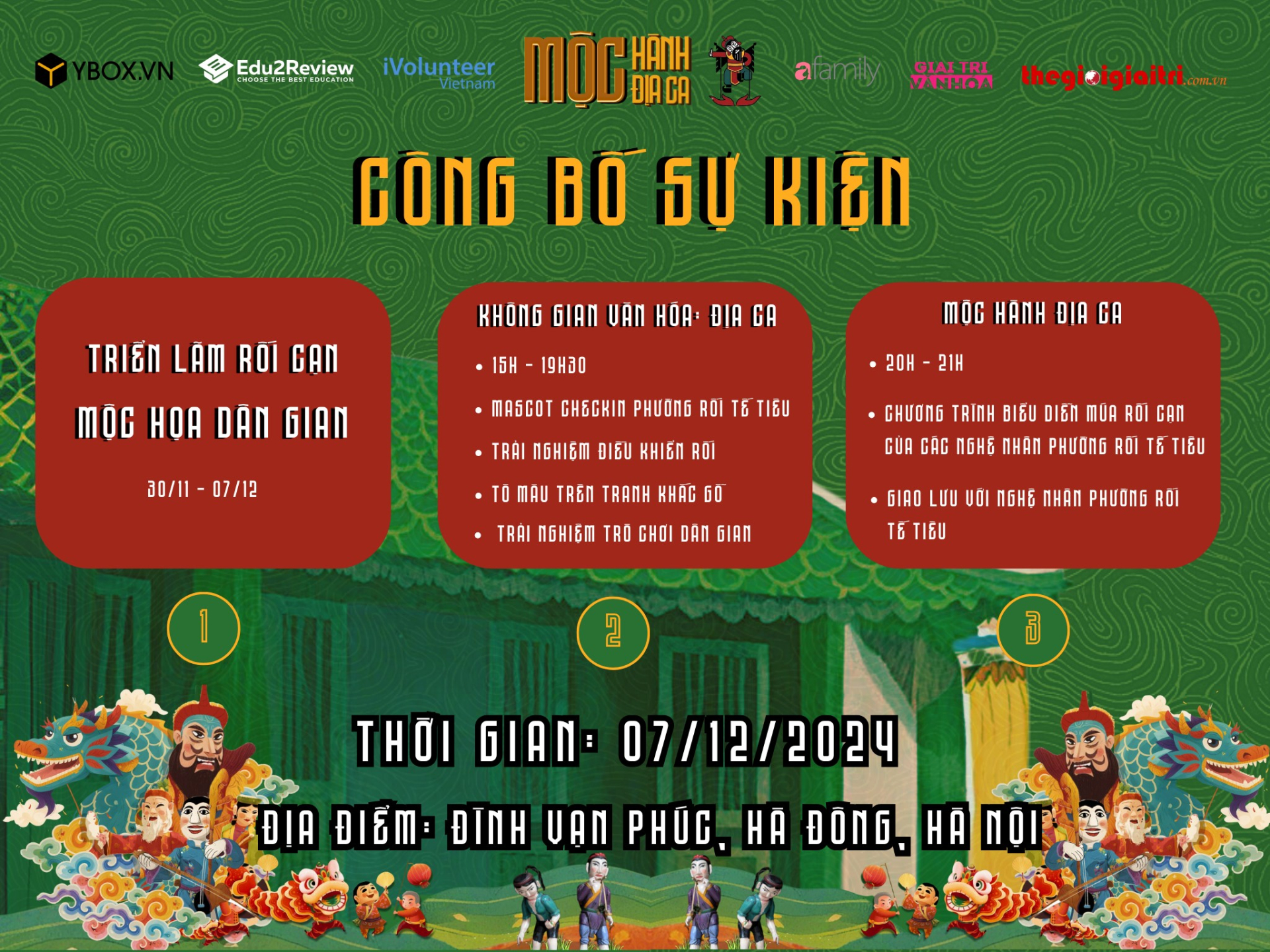 [BTTT] [HN] Sự Kiện Rối Cạn: “Mộc Hành Địa Ca” 2024 Do Sinh Viên Đại học Quốc gia Hà Nội cùng ...